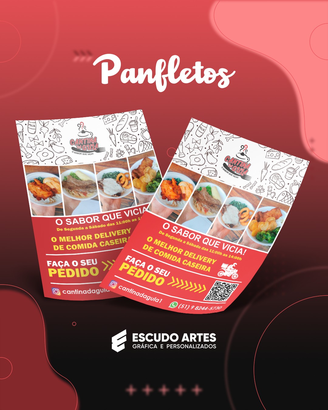 Panfleto Couchê 90g Sem Verniz